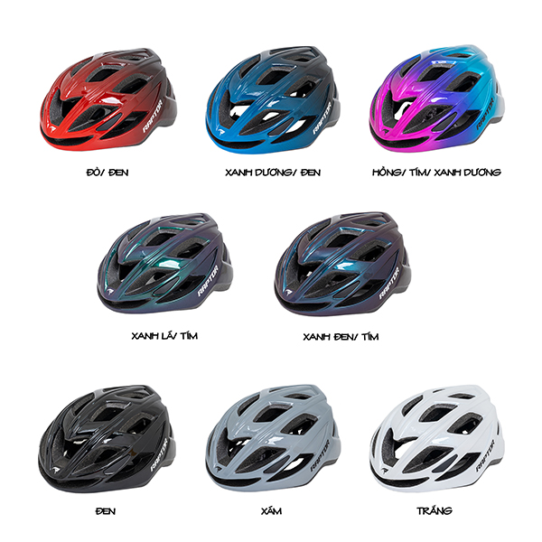 Nón Bảo Hiểm Xe Đạp Thể Thao (55-61cm) RAPTOR A2 Bicycle Helmet